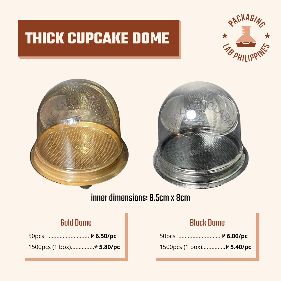 Thick Cupcake Dome – Packaging Lab Philippines