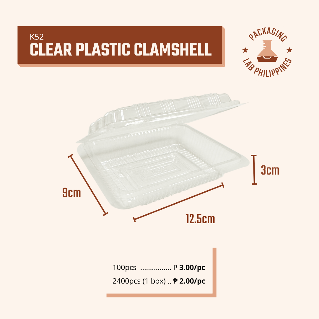 Clear Clamshell Container – Packaging Lab Philippines