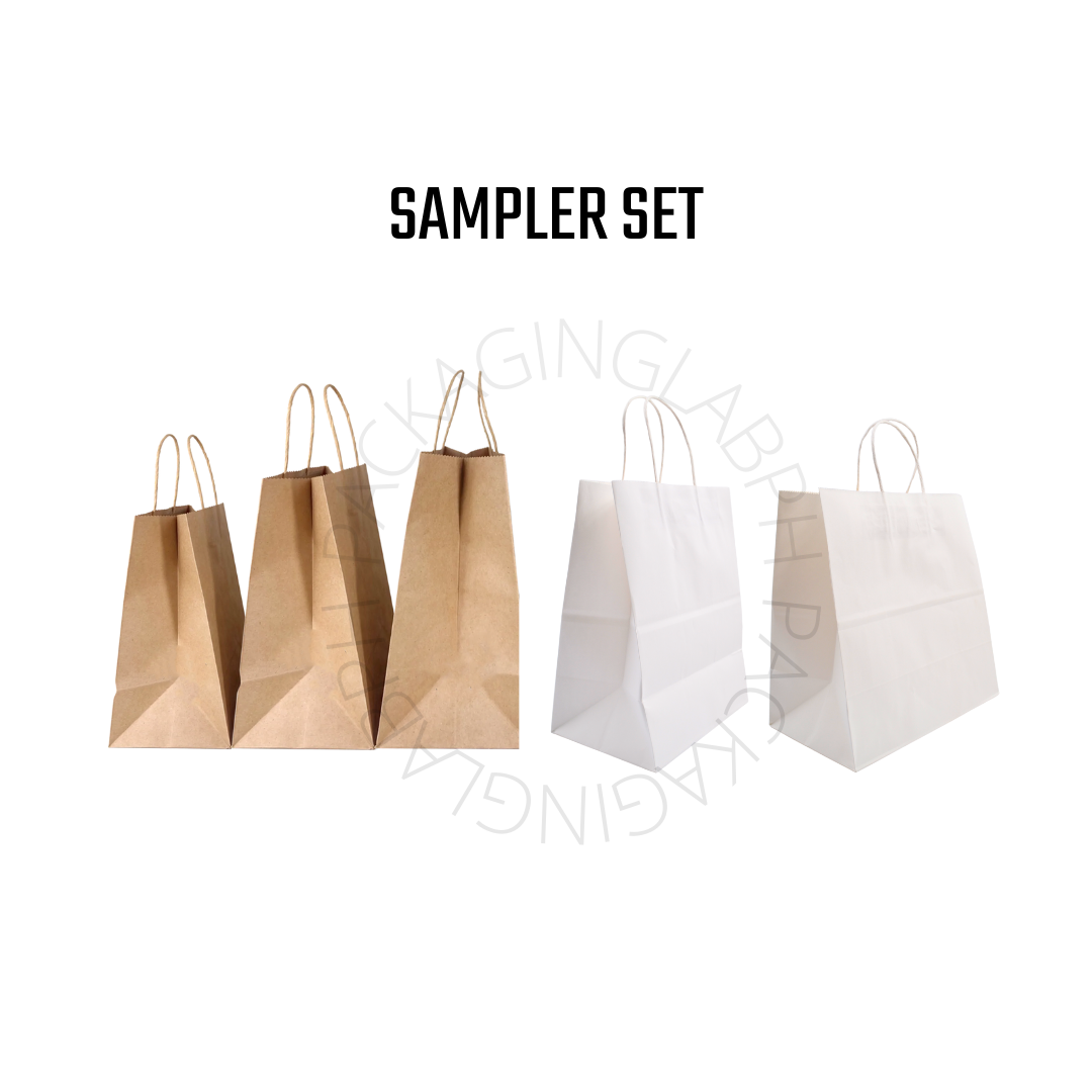 Kraft Paper Bag - Sampler Set – Packaging Lab Philippines