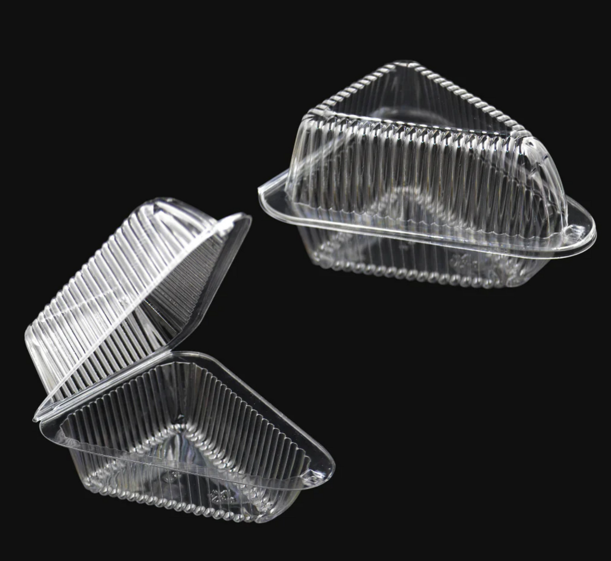 Small Cake Slice Container Triangle Clamshell – Packaging Lab Philippines