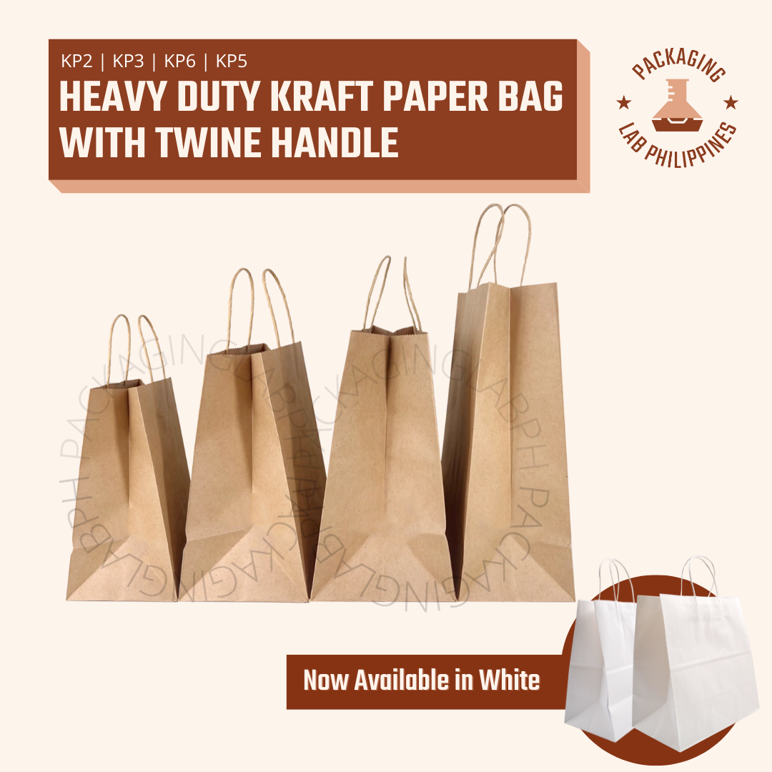 Heavy Duty Paper Bags – Packaging Lab Philippines