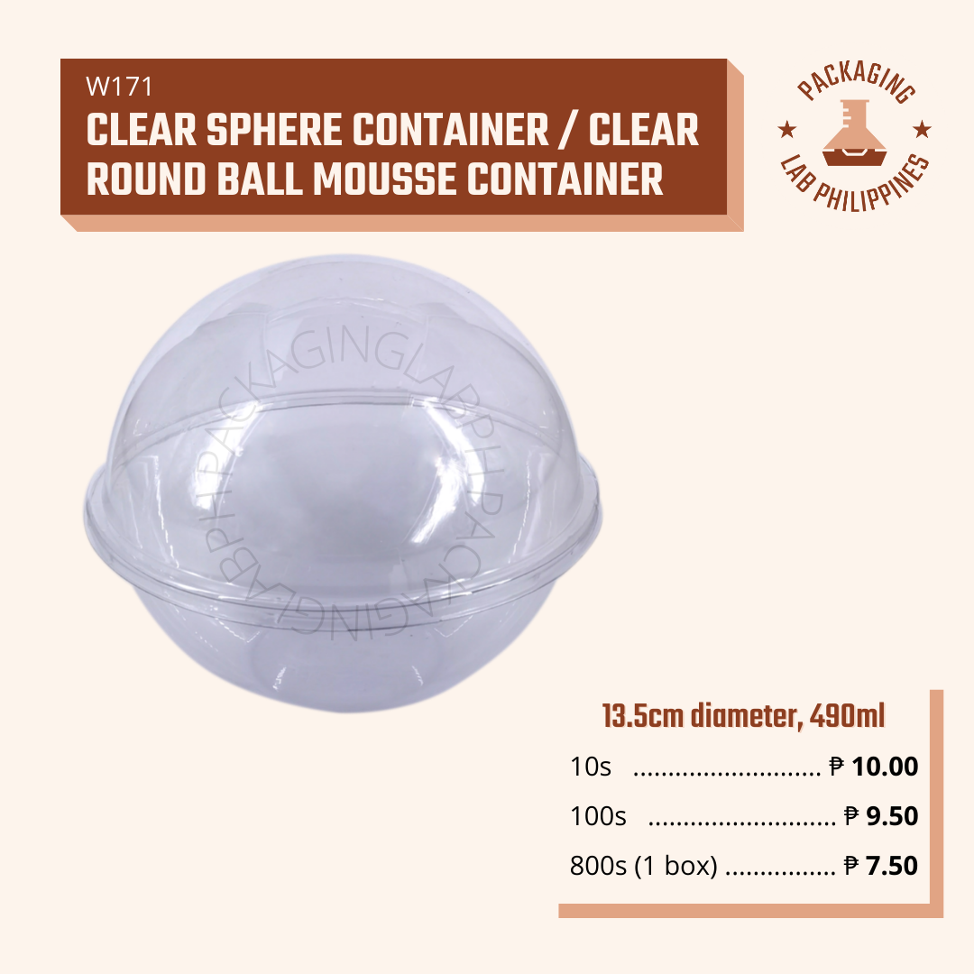 Clear Sphere/Globe Container – Packaging Lab Philippines
