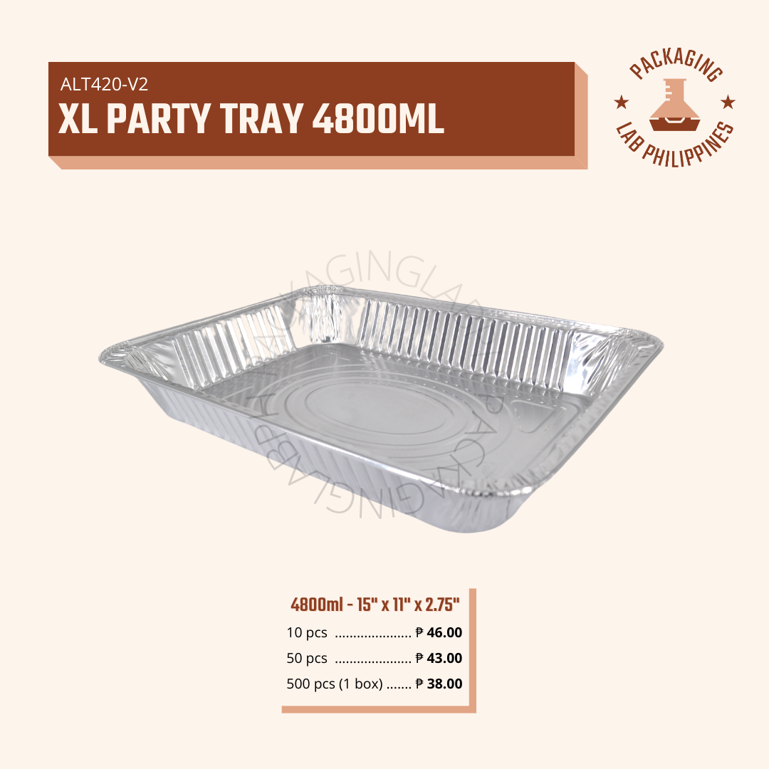 4800ml XL Party Tray – Packaging Lab Philippines