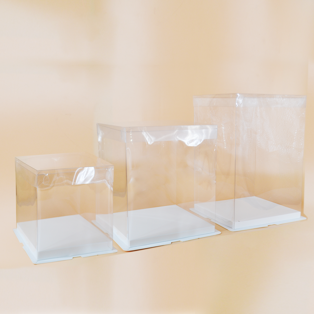 Premium Clear Cake Box - 6 inch cakes (1,2,3 Layers) – Packaging Lab ...