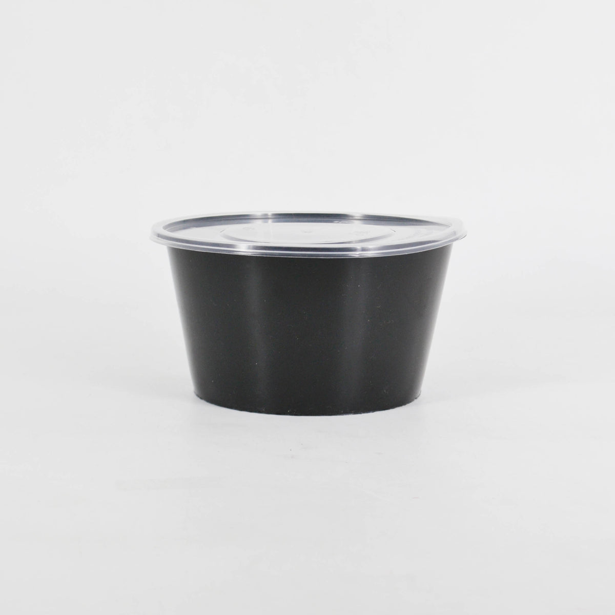 1000ml Black Round Microwavable Container – Packaging Lab Philippines